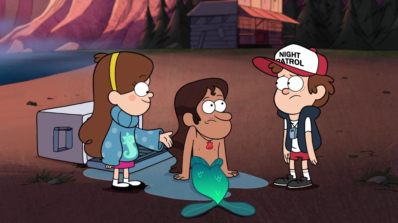 Image - S1e15 Dipper - Mermando the merman.png | Gravity Falls Wiki ...