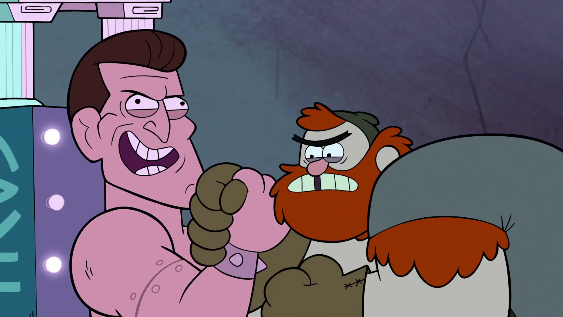 Image - S1e3 manly dan angry.png | Gravity Falls Wiki | FANDOM powered ...
