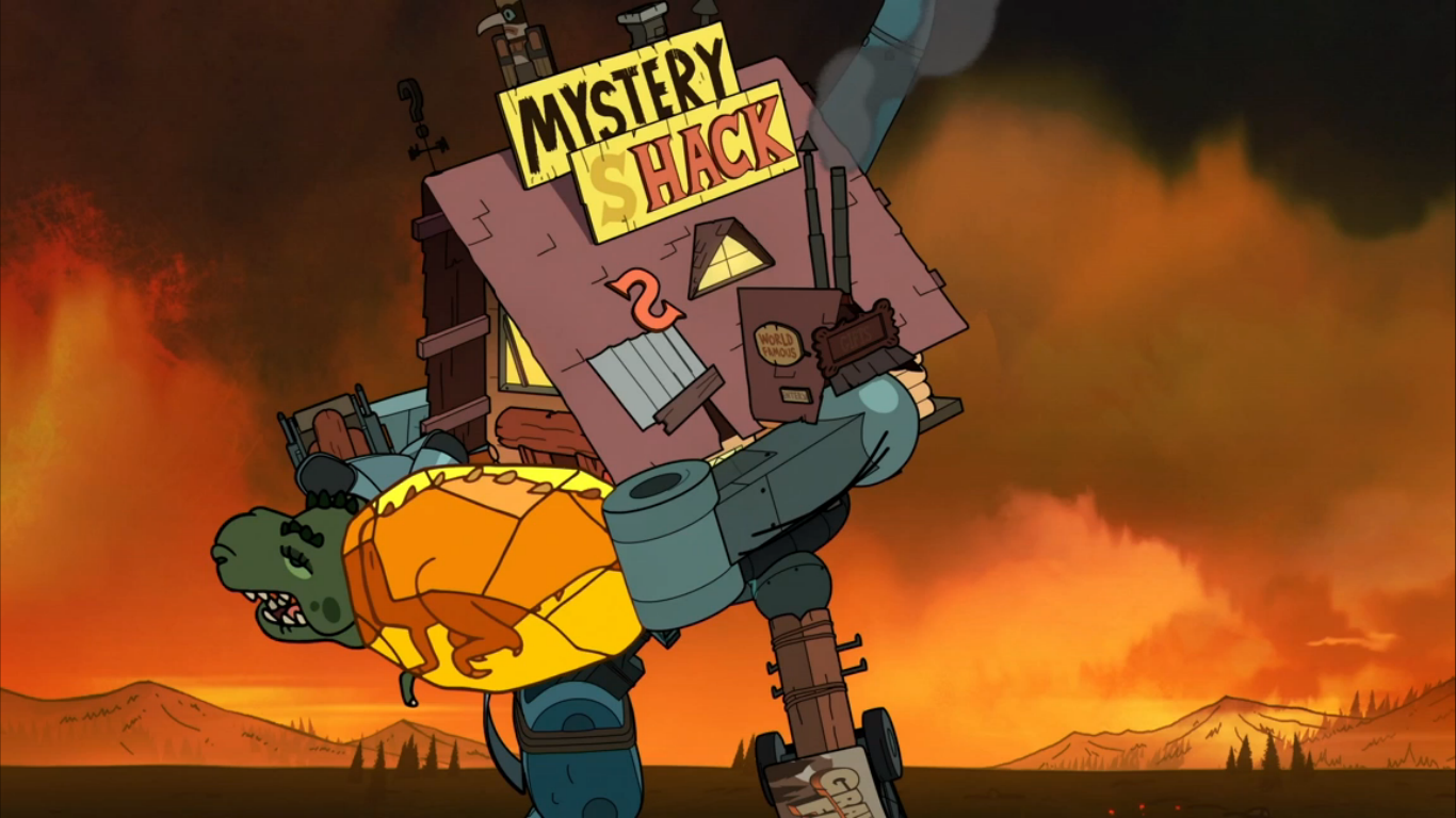 Image - S2e20 Shacktron curled inwards.png | Gravity Falls Wiki ...