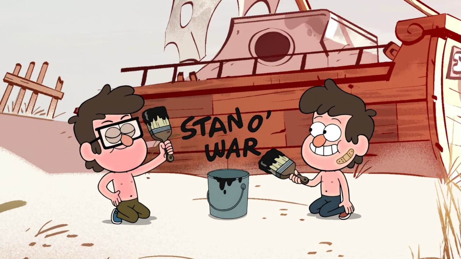Stan O War Gravity Falls Wiki Fandom Powered By Wikia