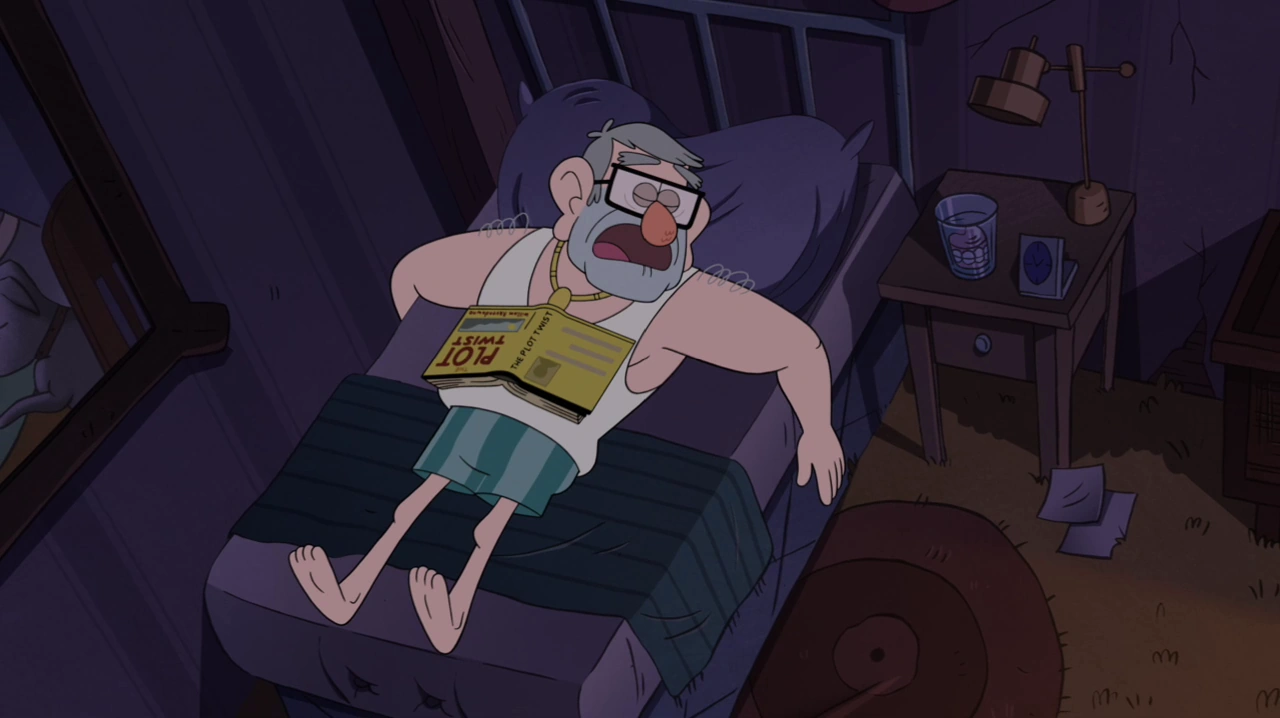 Image - S1e14 stan asleep.png | Gravity Falls Wiki | FANDOM powered by ...