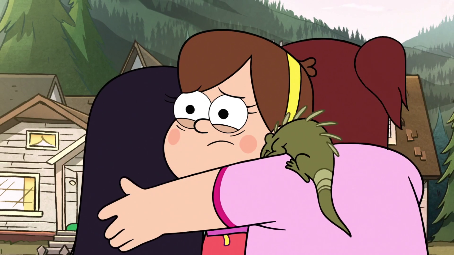 Image S2e17 Group Hugpng Gravity Falls Wiki Fandom Powered By Wikia