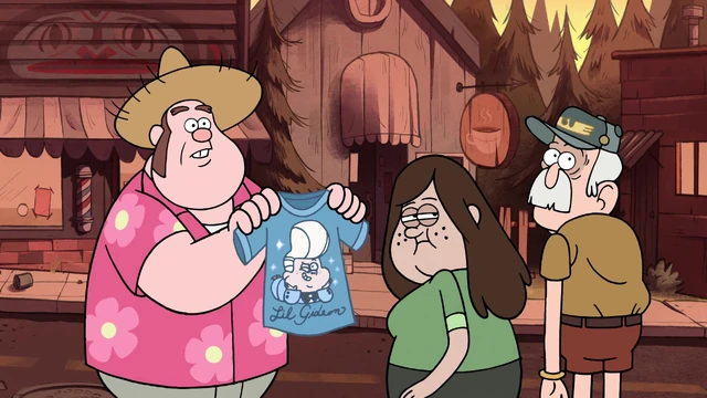 Image - S1e20 Bud selling shirt.png | Gravity Falls Wiki | FANDOM ...