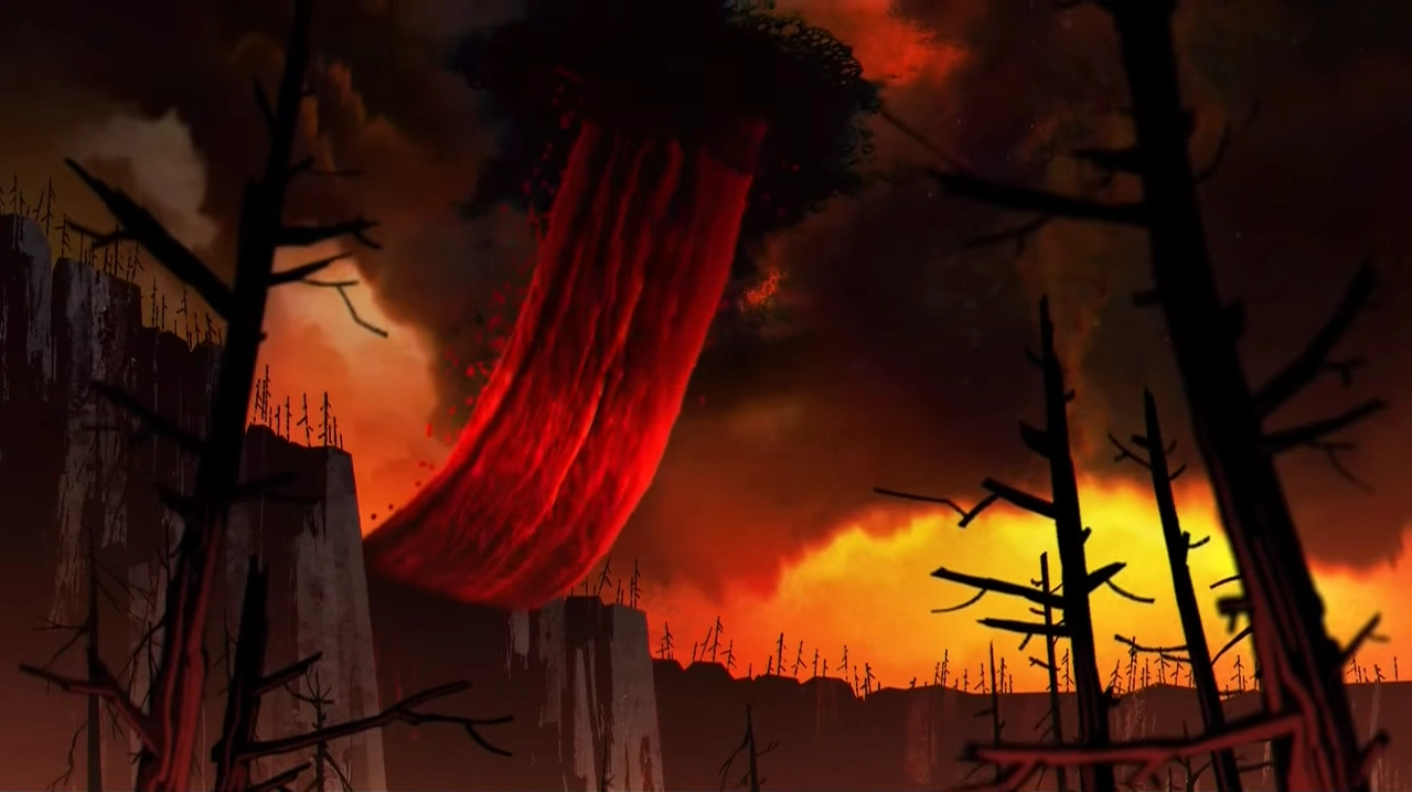 Image - Opening red waterfall.png | Gravity Falls Wiki | FANDOM powered ...