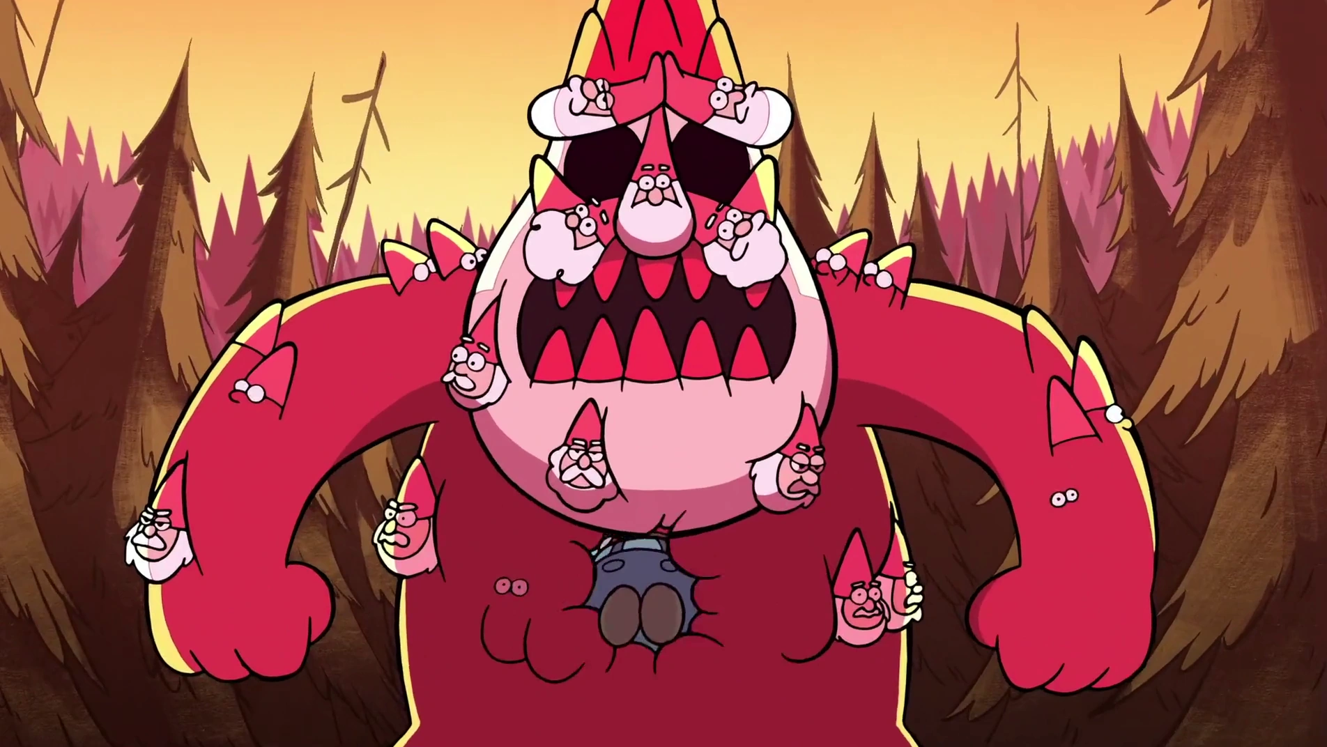 Image - S1e1 shot into gnomes.png | Gravity Falls Wiki | FANDOM powered ...