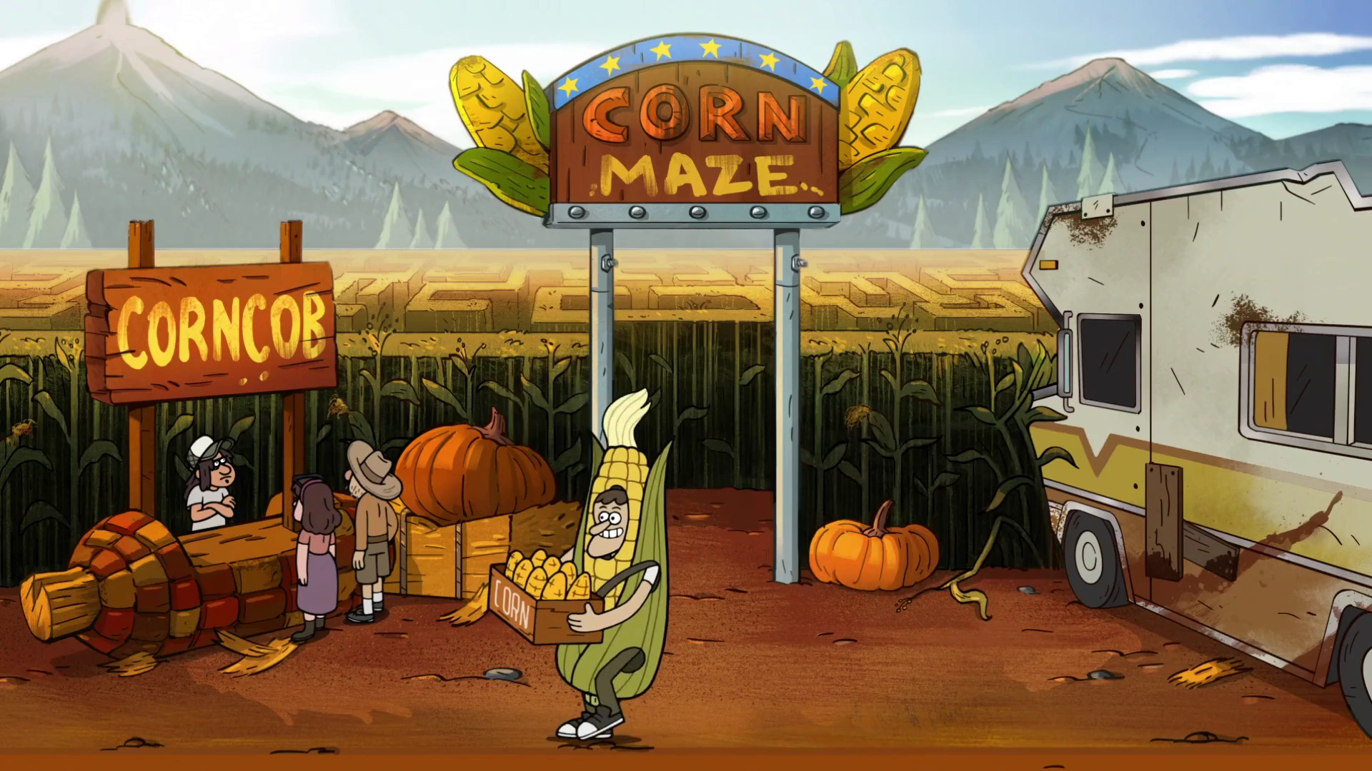 Corn Maze | Gravity Falls Wiki | Fandom