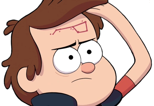 Image - S1e6 dipper birthmark transparent.png | Gravity Falls Wiki ...