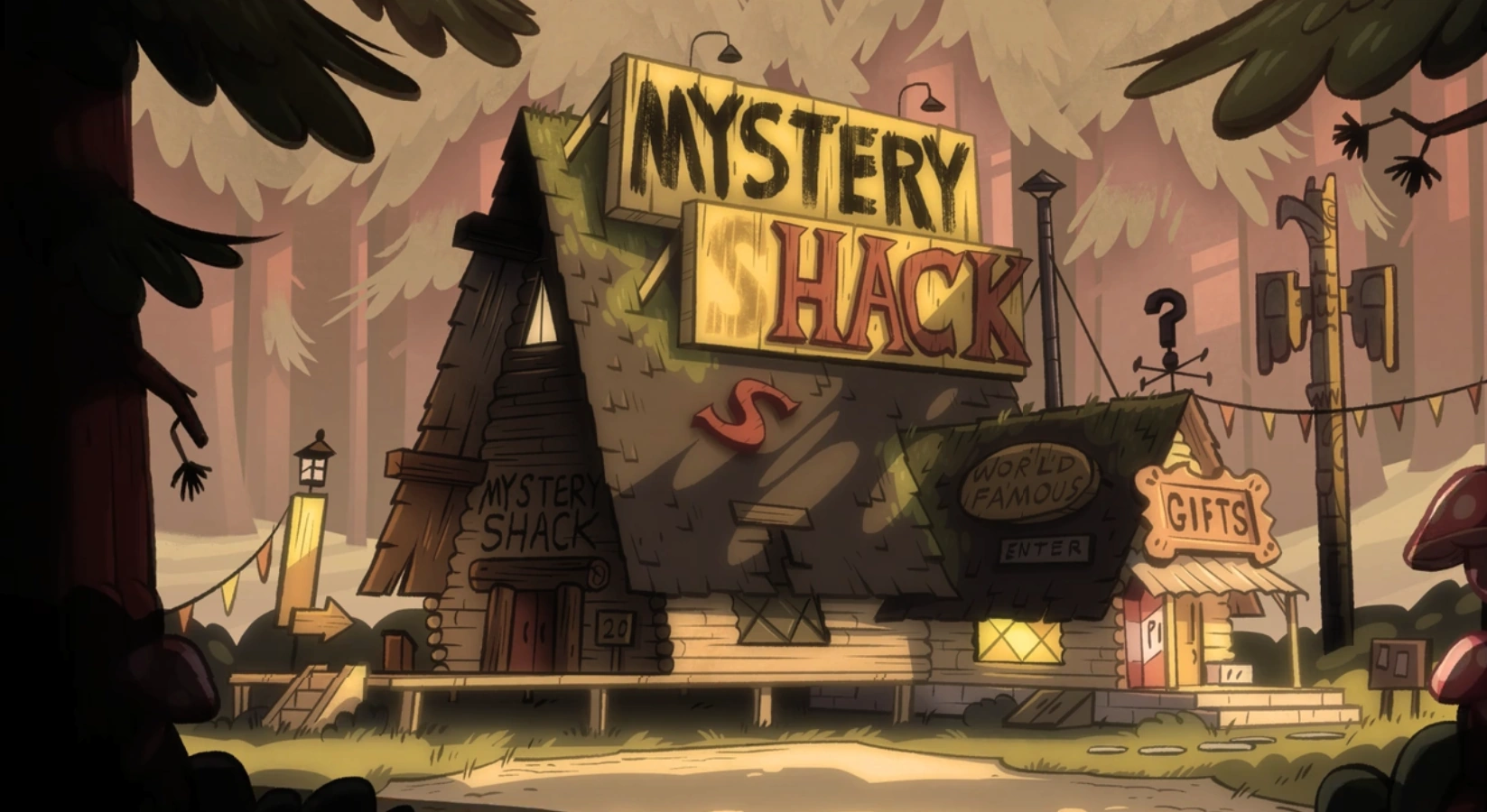 Imagen - La Cabaña del Mistero S1E20.png | Gravity Falls Wiki | FANDOM powered by Wikia