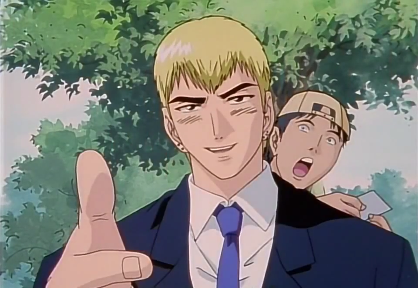 Image - Onizuka Introduces Himself to Fujimori.png | Great Teacher ...