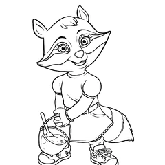 Rachel Raccoon | Great Wolf Lodge Wiki | Fandom