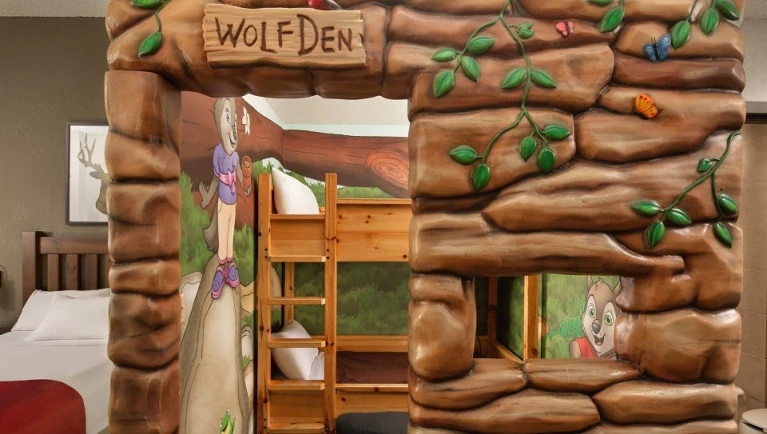 Wolf Den Suite | Great Wolf Lodge Wiki | Fandom