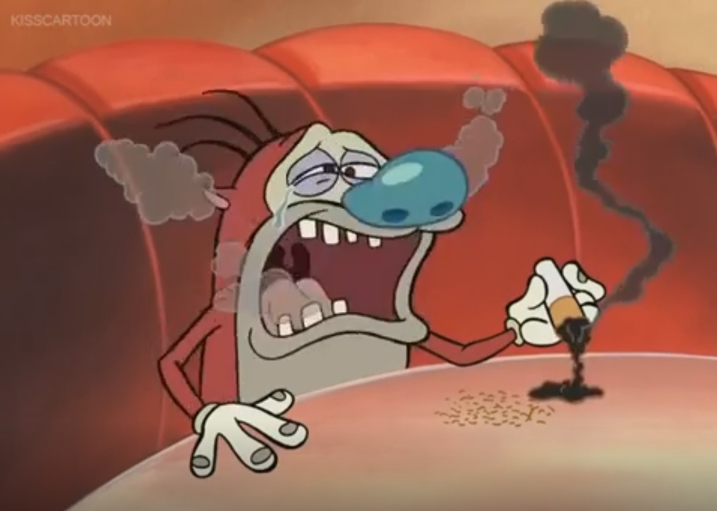 Ren And Stimpy Adult Party Cartoon Green Around The Gills Wiki Fandom
