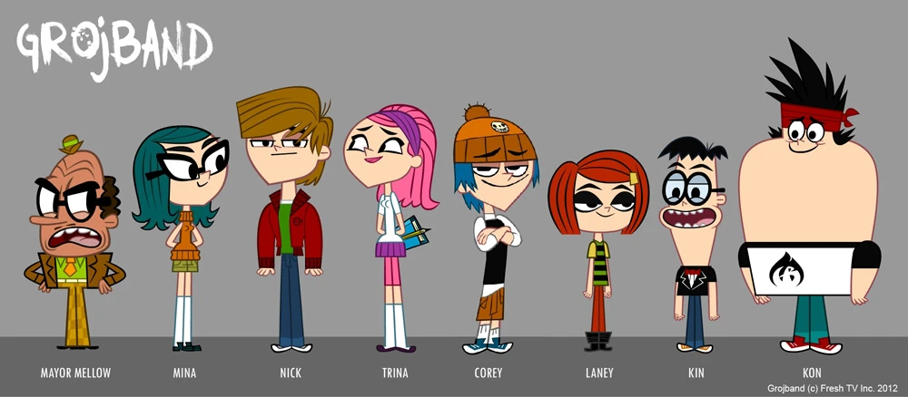 Image - Grojband Characters.jpg | Grojband Wiki | FANDOM powered by Wikia