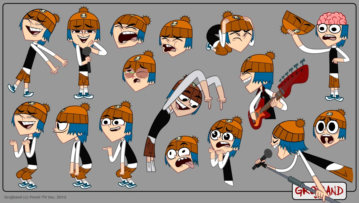 Categoría:Personajes | Grojband Wiki en Español | Fandom