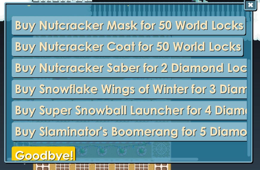 Nutcracker Growtopia Wiki Fandom Powered By Wikia