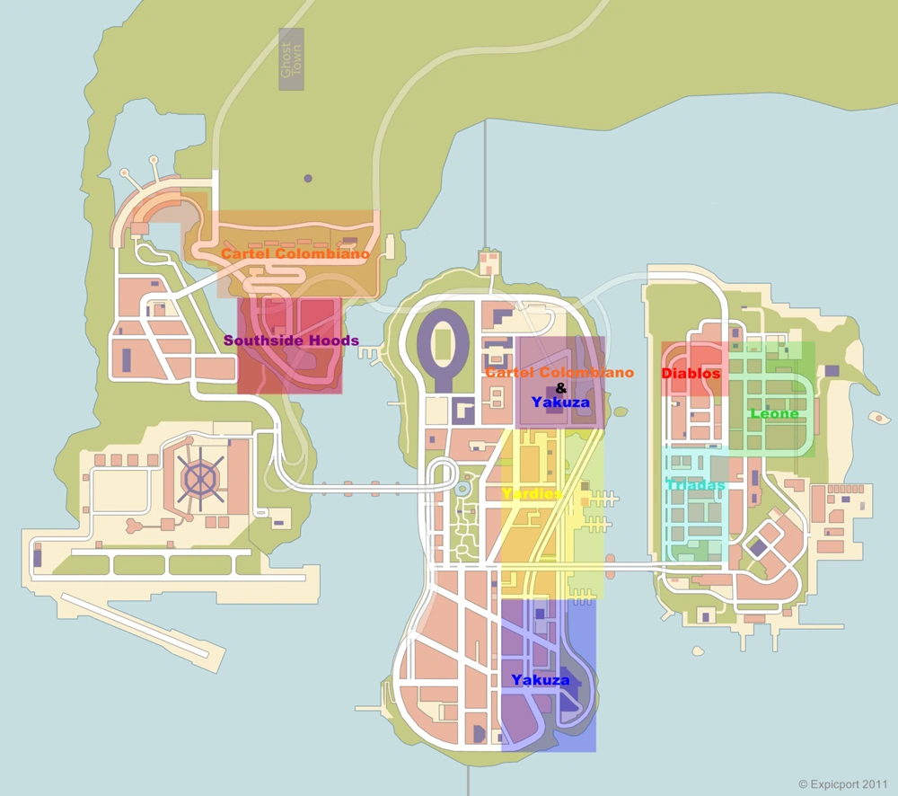 Bandas | Wiki Grand Theft Auto III | Fandom