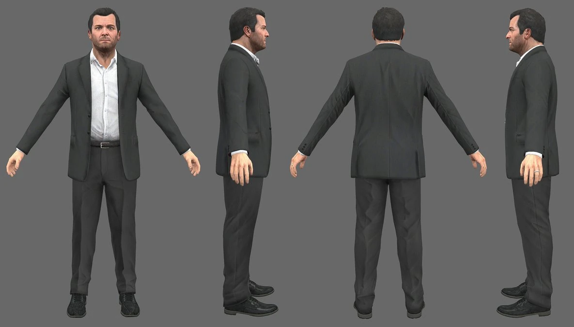 Image - MichaleDeSanta-GTAV-Model.jpg | GTA Wiki | FANDOM powered by Wikia