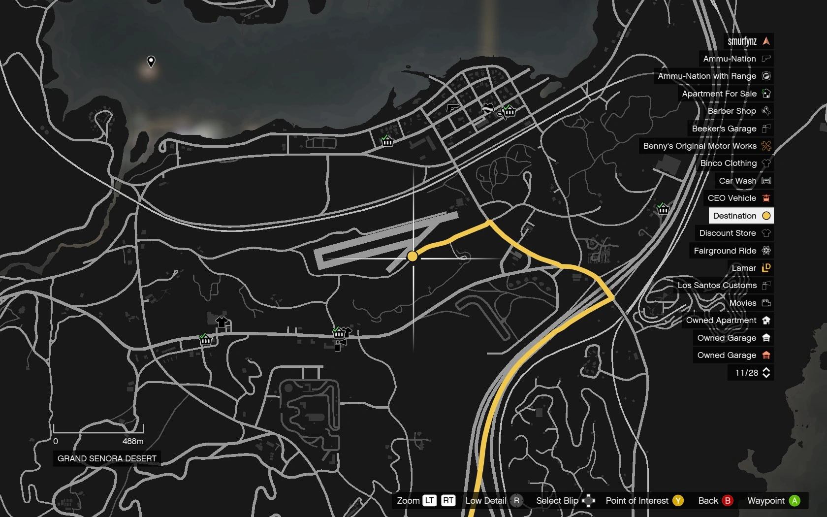 Image - Vehicle Import Circuit GTAO Sandy Shores Airfield Map.png | GTA ...