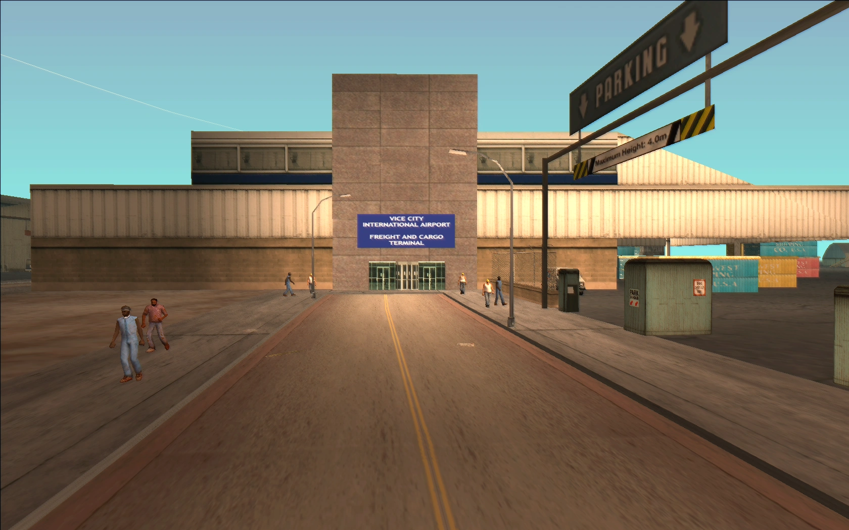 Vice City International Airport Freight and Cargo Terminal | GTA Wiki ...