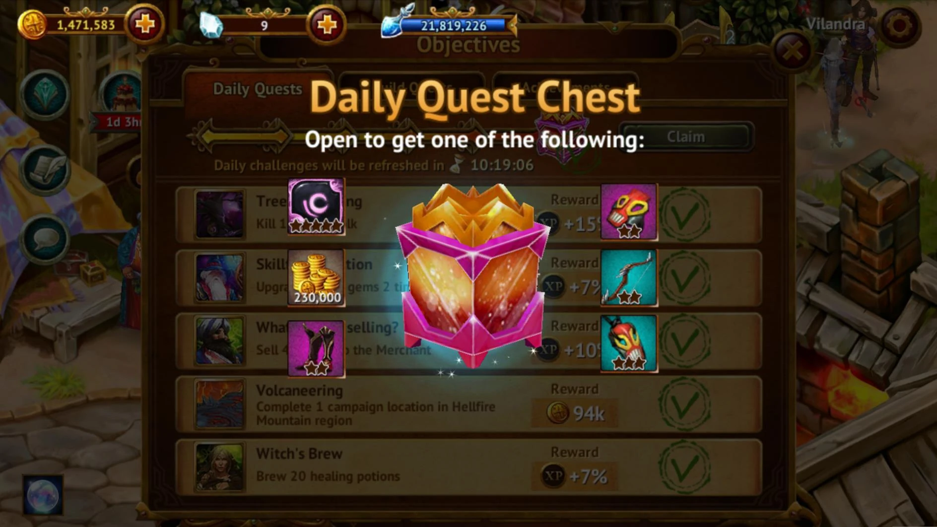 Daily Quests | Guild Of Heroes Wiki | Fandom