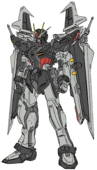 GAT-X105E+AQM/E-X09S Strike Noir Gundam | Gundam Aeon Wiki | FANDOM ...