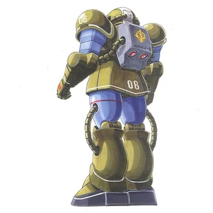 MS-06A Zaku II First Mass Production Type | The Gundam Wiki | Fandom