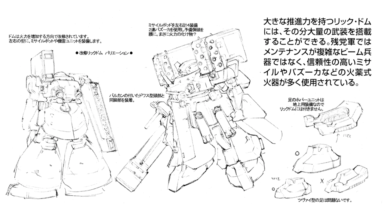Image - Rick Dom 2.gif | The Gundam Wiki | FANDOM powered by Wikia