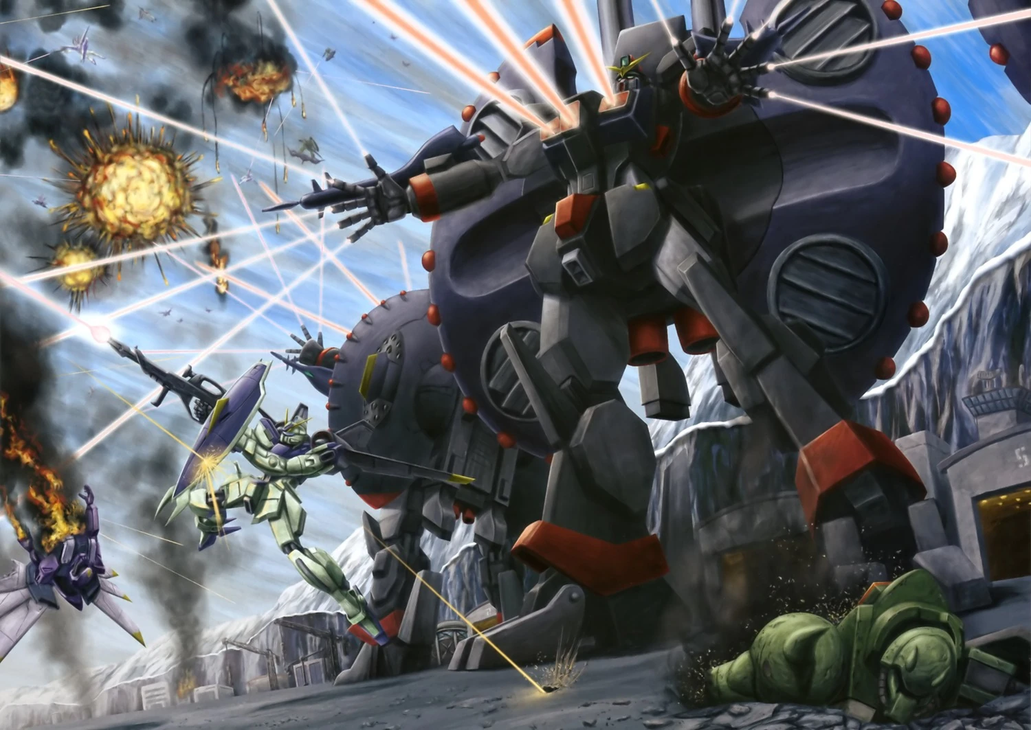 Image - Destroy Gundam Battle.jpg | The Gundam Wiki | FANDOM powered by ...