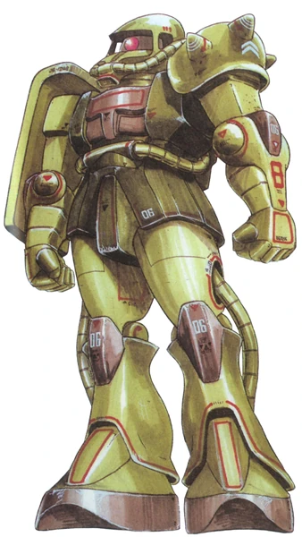 The Gundam Discussion and Database Center: MS-06F Zaku II