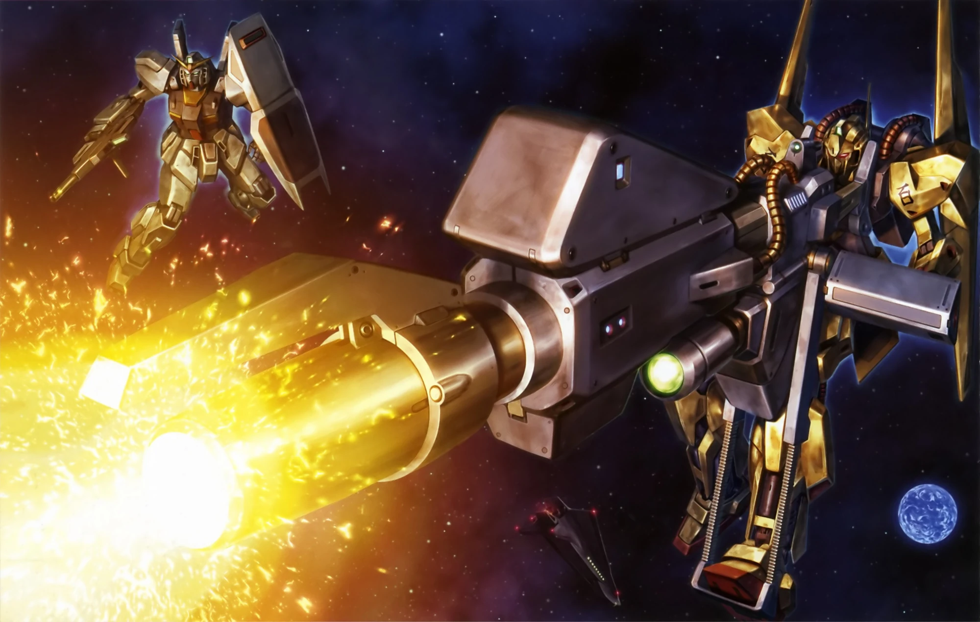 Image - Hyaku Shiki Mega Launcher - Gundam Perfect File.jpg | The ...