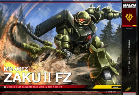 Zaku II FZ | Gundam Duel Company Wiki | Fandom