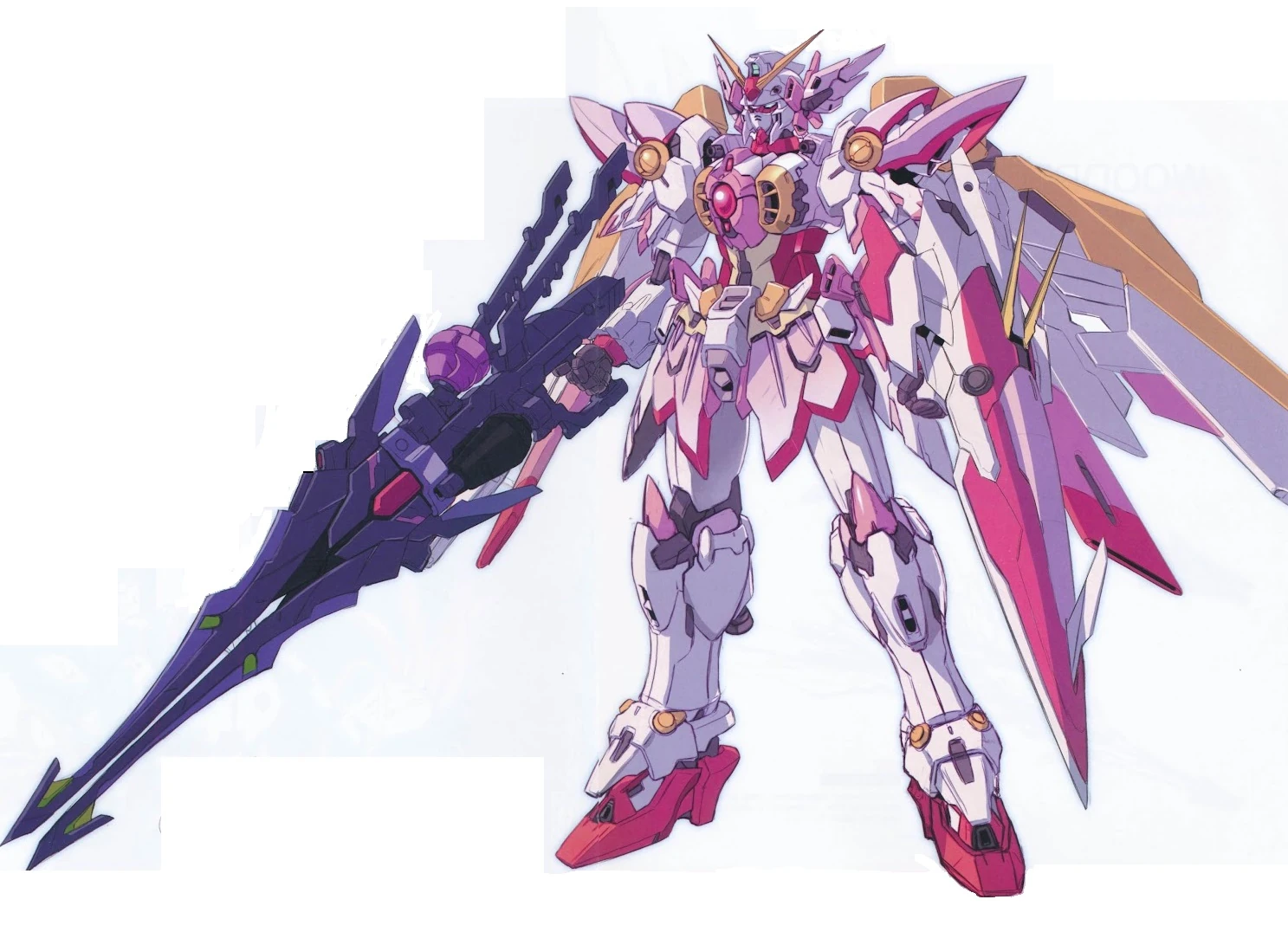 XXZG-00W1 Gundam Wing Zero Sakura | Gundam Fanon Wiki | FANDOM powered ...