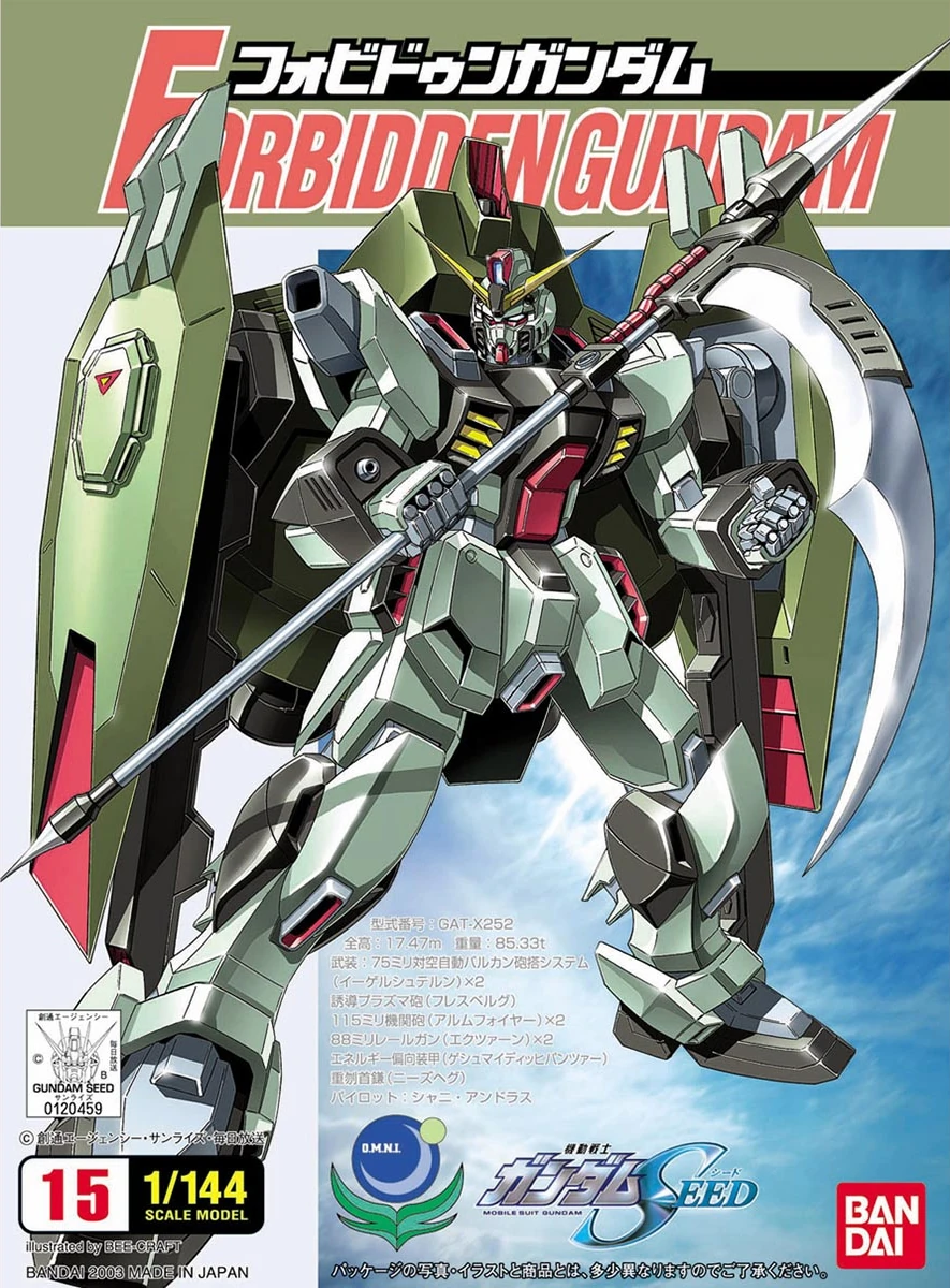 1/144 GAT-X252 Forbidden Gundam | Gunpla Wiki | Fandom