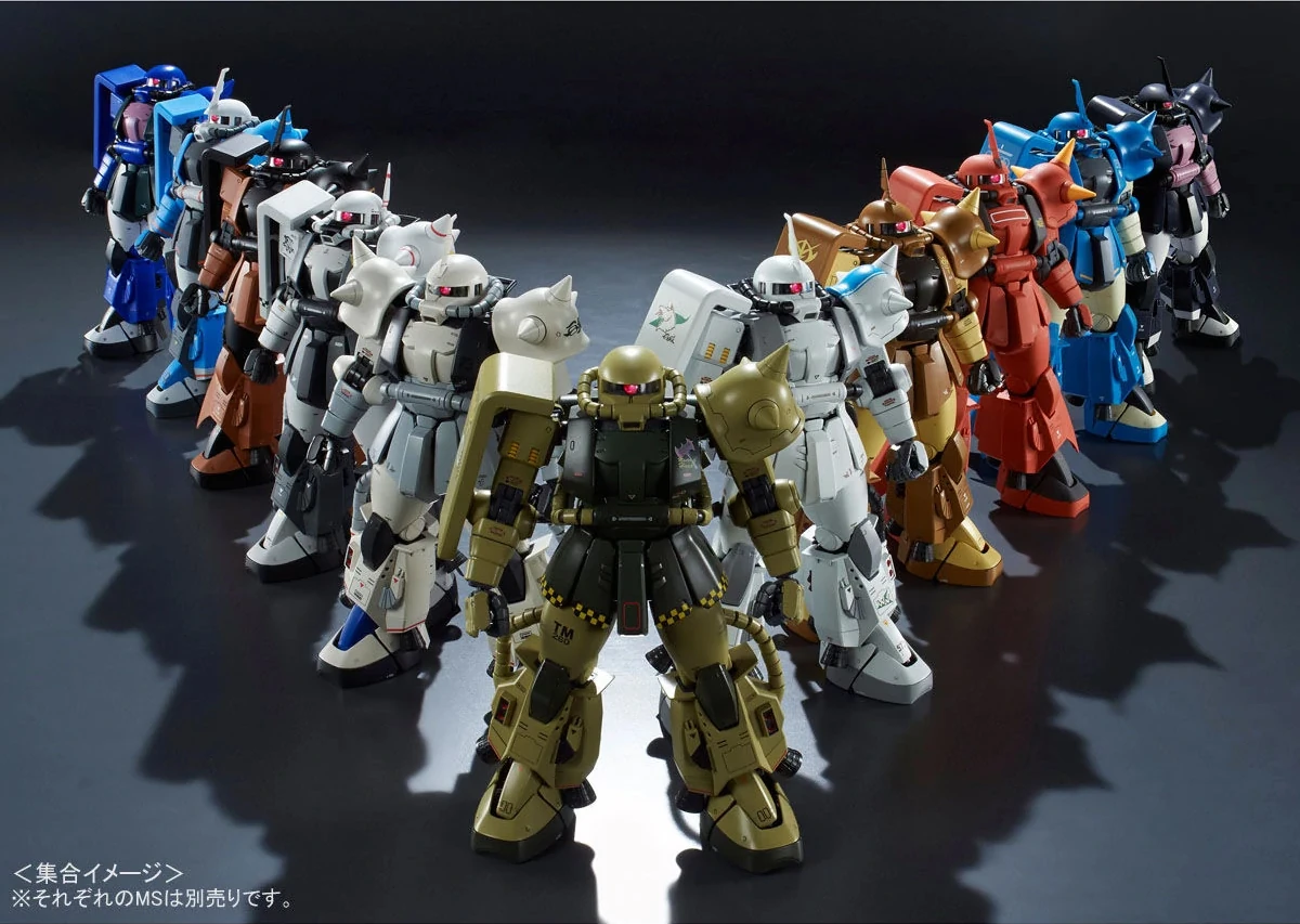 MG MS-06J Zaku II (Ver. 2.0)/Variants | Gunpla Wiki | Fandom