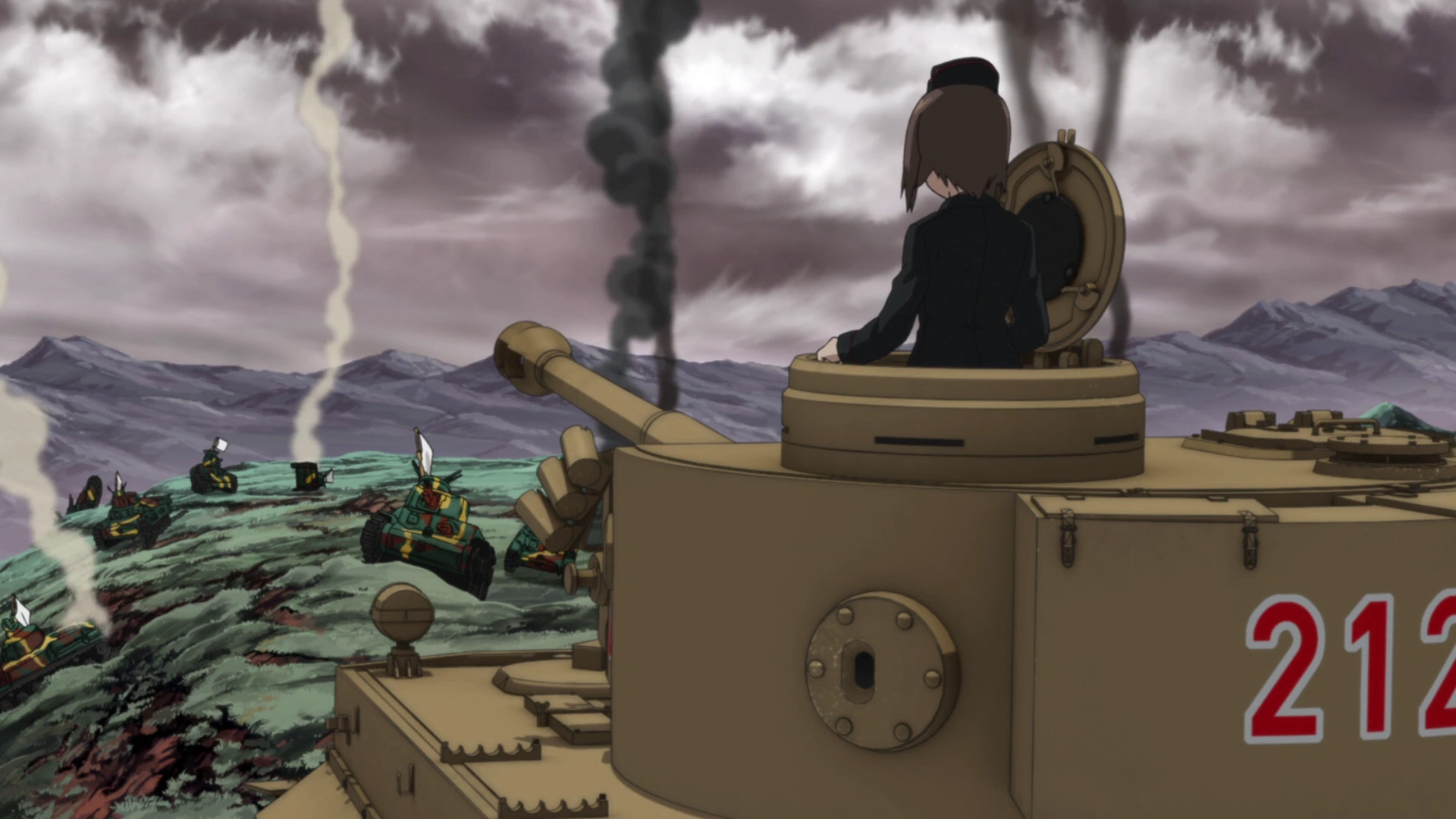 Kuromorimine Girls Academy vs. Chi-Ha-Tan Academy | Girls und Panzer ...