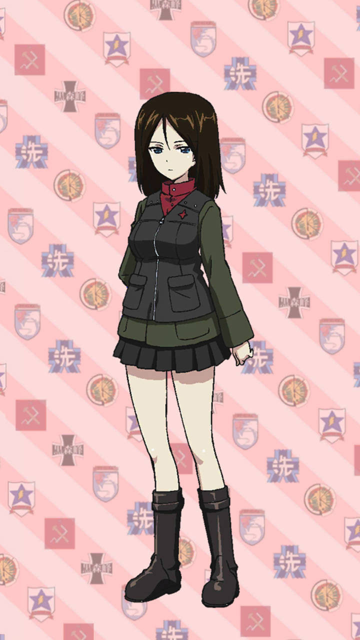 Image Nonna Pravda Sensha Uniform Upbystanpng Girls Und Panzer