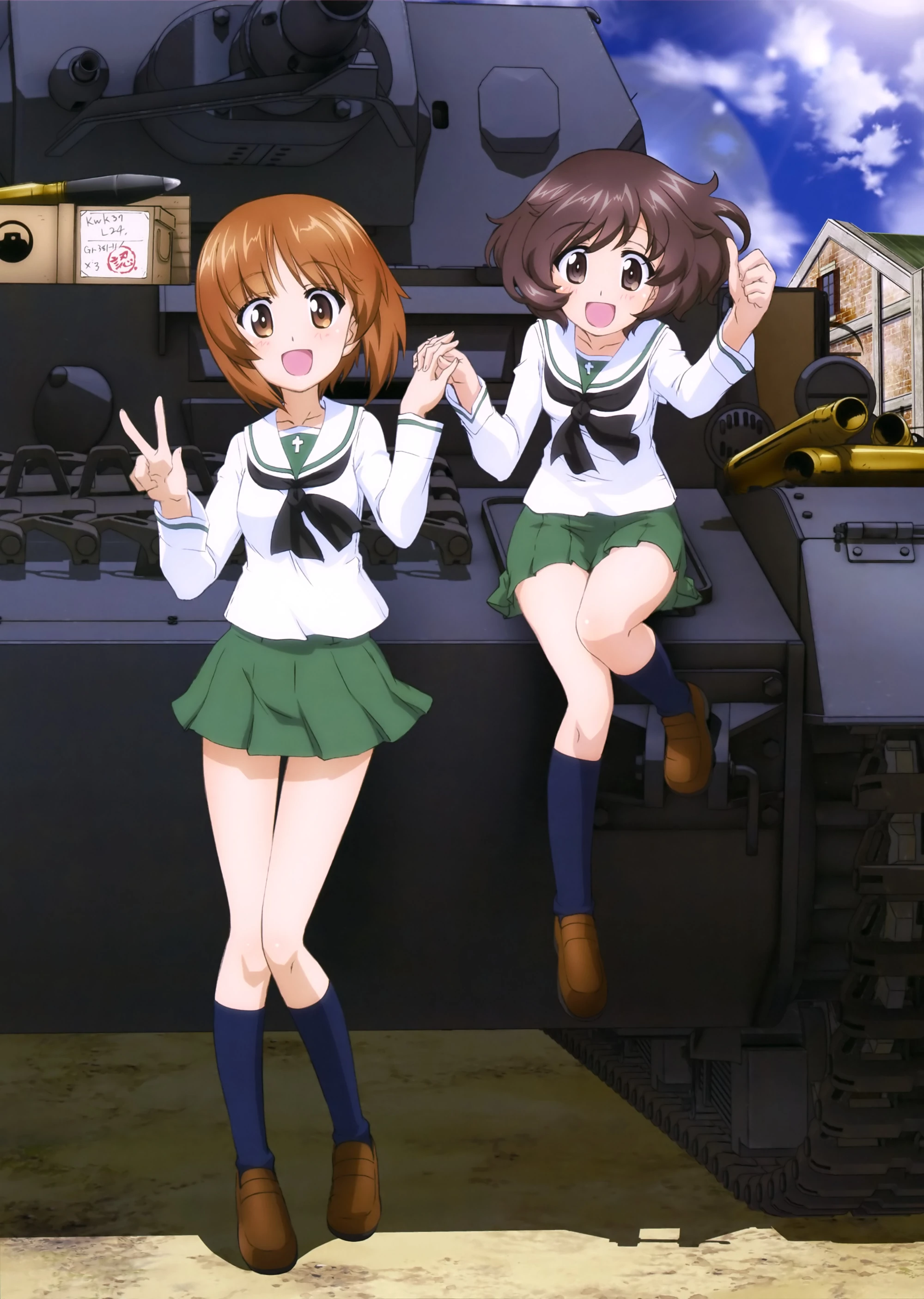 Image - Miho Yukari Resupply.jpg | Girls und Panzer Wiki | FANDOM powered by Wikia