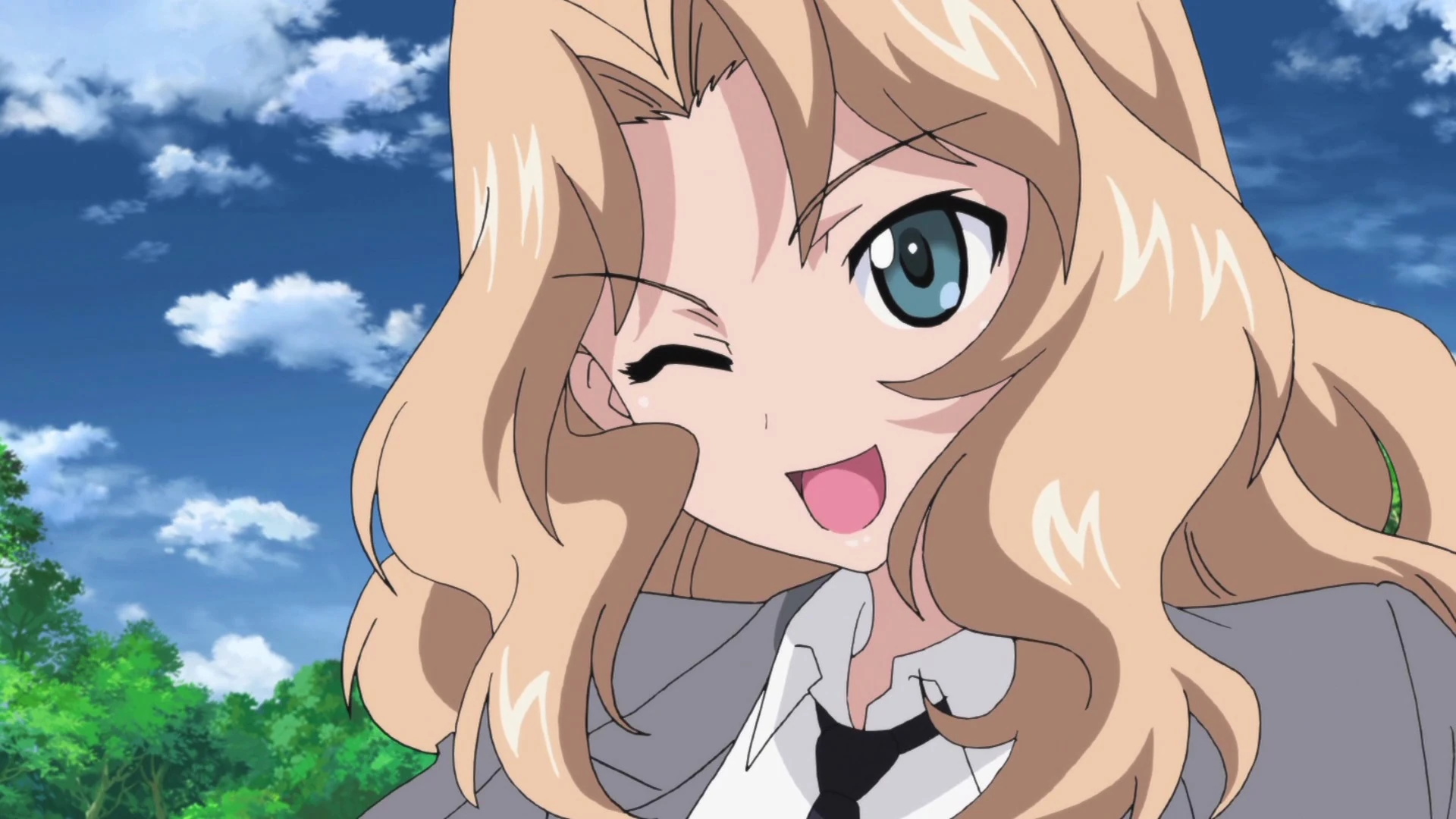 Image - Happy Kay.jpg | Girls und Panzer Wiki | FANDOM powered by Wikia