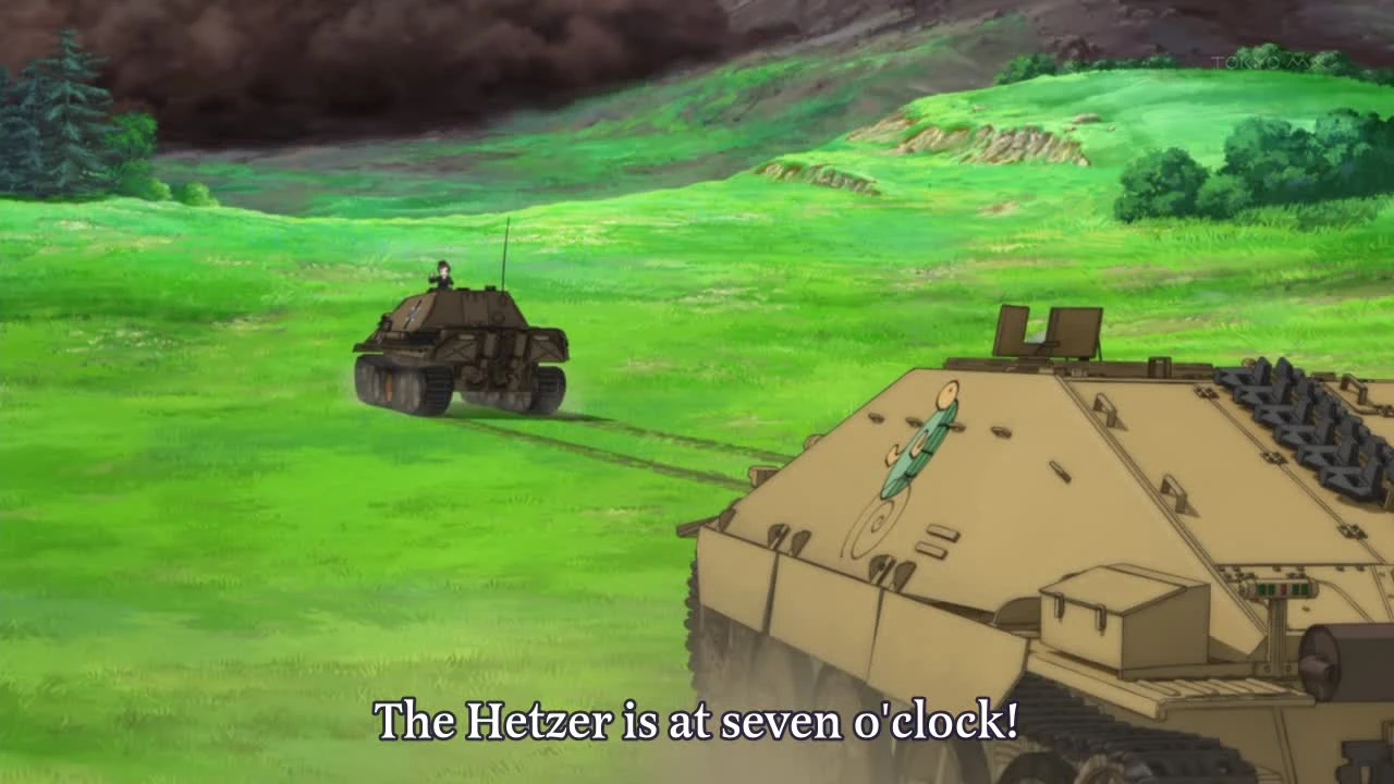 Image - Hetzer lining up the shot.JPG | Girls und Panzer Wiki | FANDOM ...