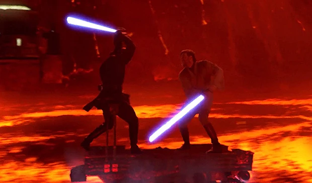 Obraz - Anakin-vs-obi-wan-del-carino-al-odio-hay-un-mar-de-lava ...