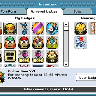 Inventory | Habbo Wiki | Fandom