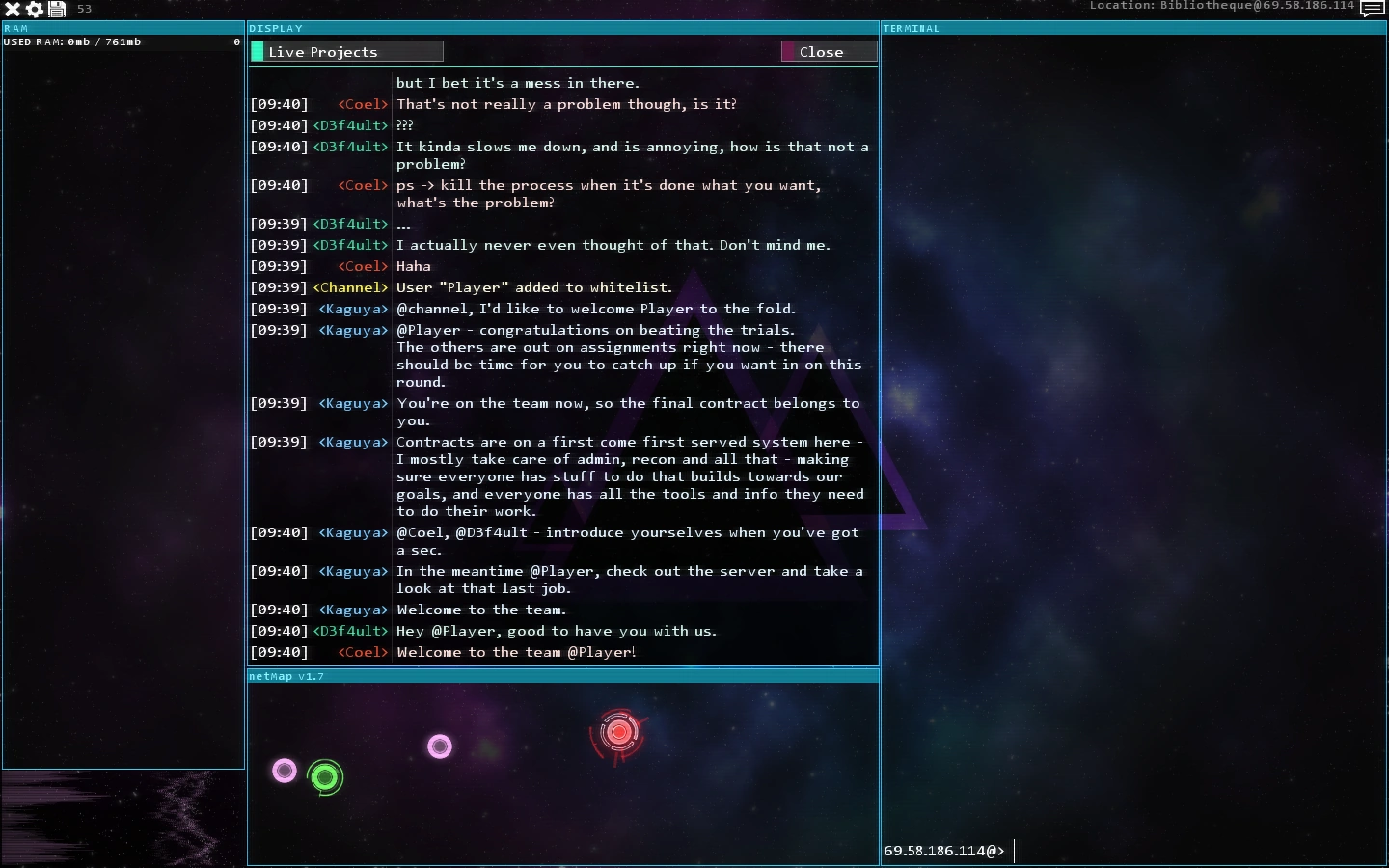 Bibliotheque | Hacknet Wiki | Fandom