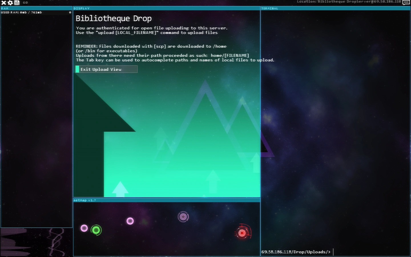 Bibliotheque DropServer | Hacknet Wiki | Fandom