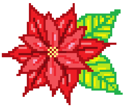 Best Buy: Animated Poinsettia Gif