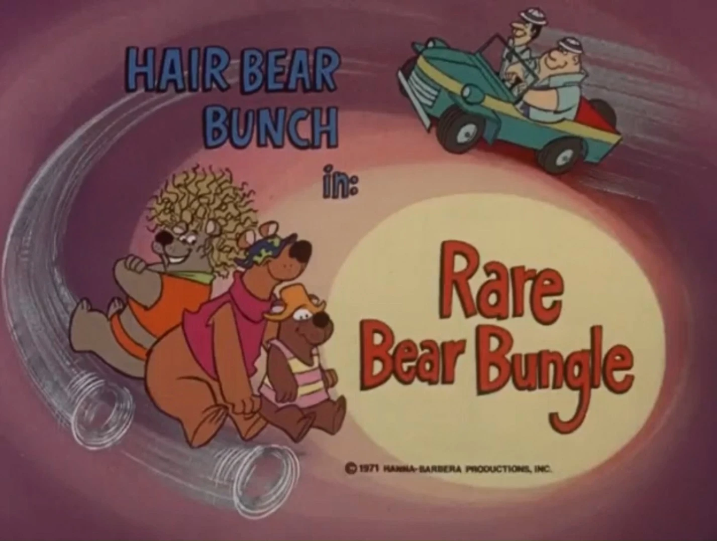 Rare Bear Bungle | Hair Bear Bunch Wiki | Fandom