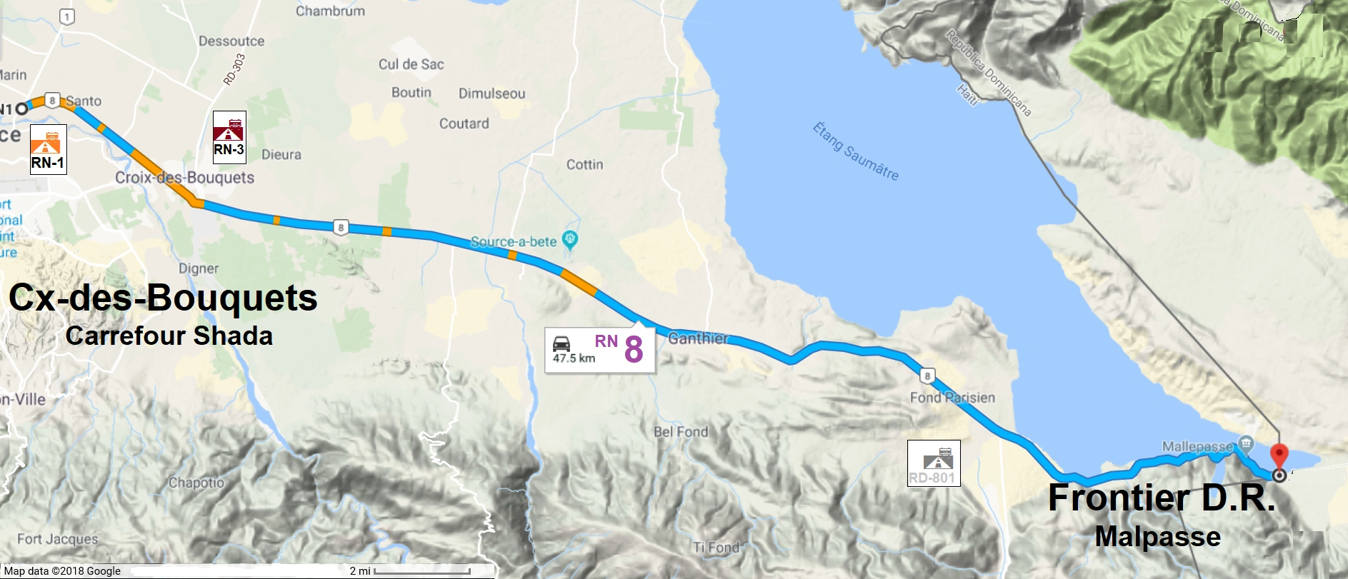 Route Nationale 8 | Haiti Local | Fandom