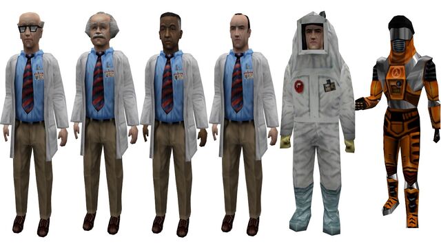 Imagen Scientist Models Hd Half Life And Portal Wiki Fandom