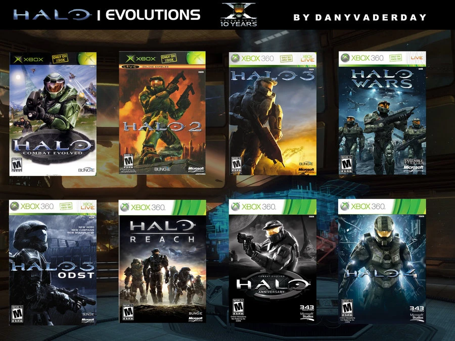 Imagen - Halo evolutions by danyvaderday-d3ibks8.jpg | Halopedia ...