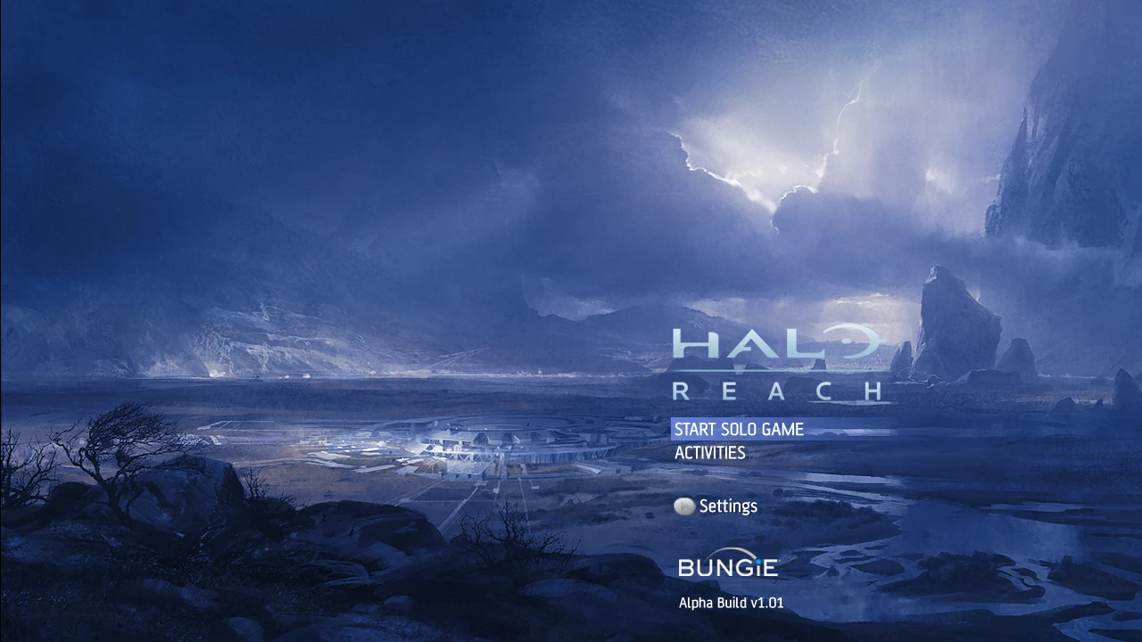 Image - Halo Reach - Alpha Build Menu.jpg | Halo Nation | FANDOM powered by Wikia
