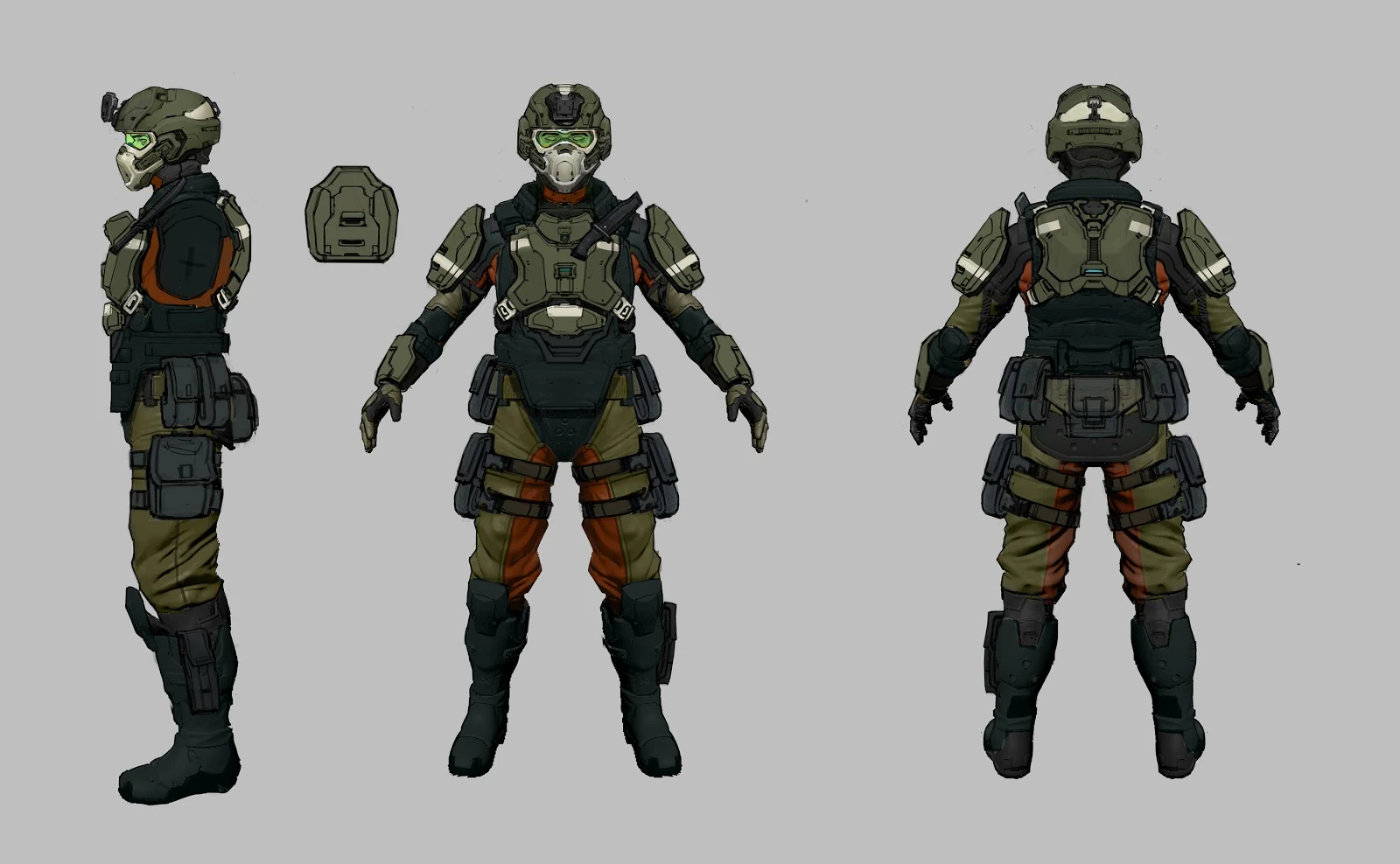 Imagen - UNSC Marine Infantry 2 Final.jpg | Halopedia | FANDOM powered ...